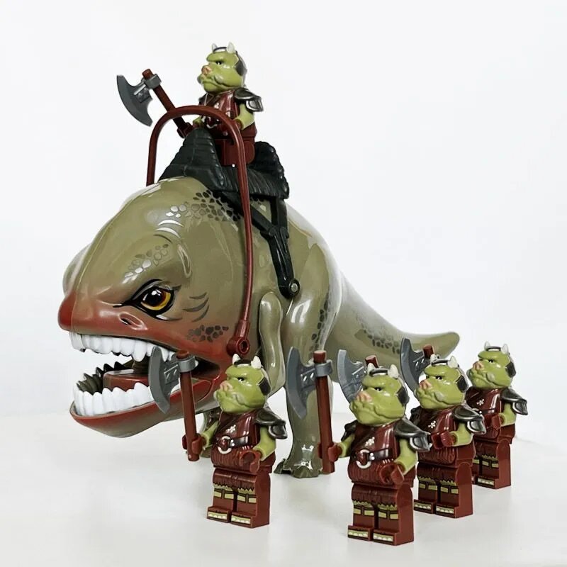 Игры Звездные войны Игрушки Blurrg Биологические животные и киты, Rancor Mini