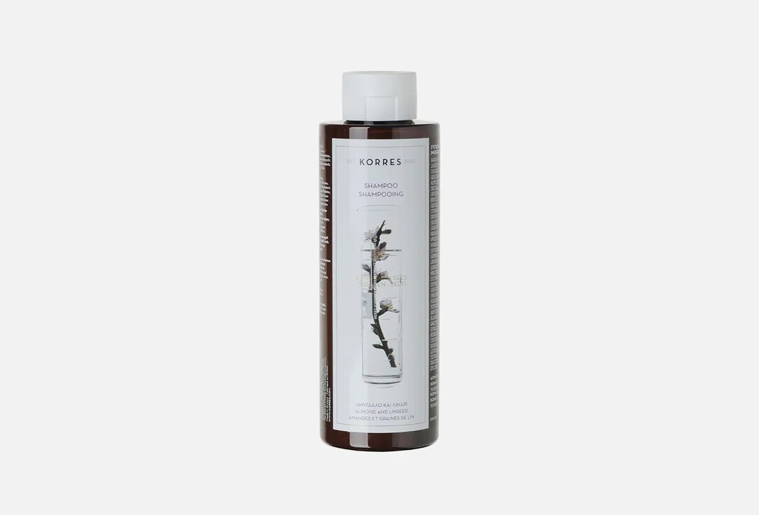 Korres Almond&Linseed Shampoo Шампунь с миндалём и семенами льна 250мл