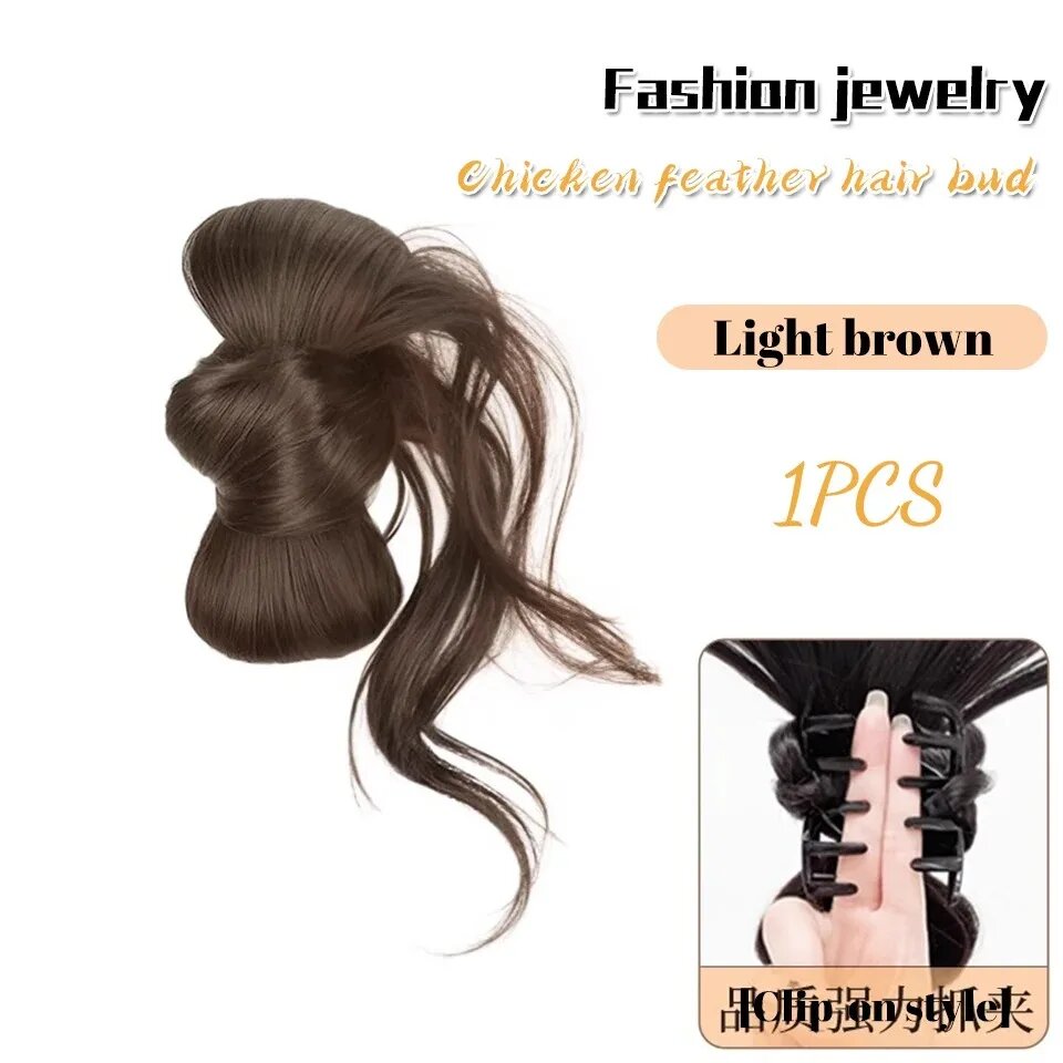 Синтетический шиньон Light Brown