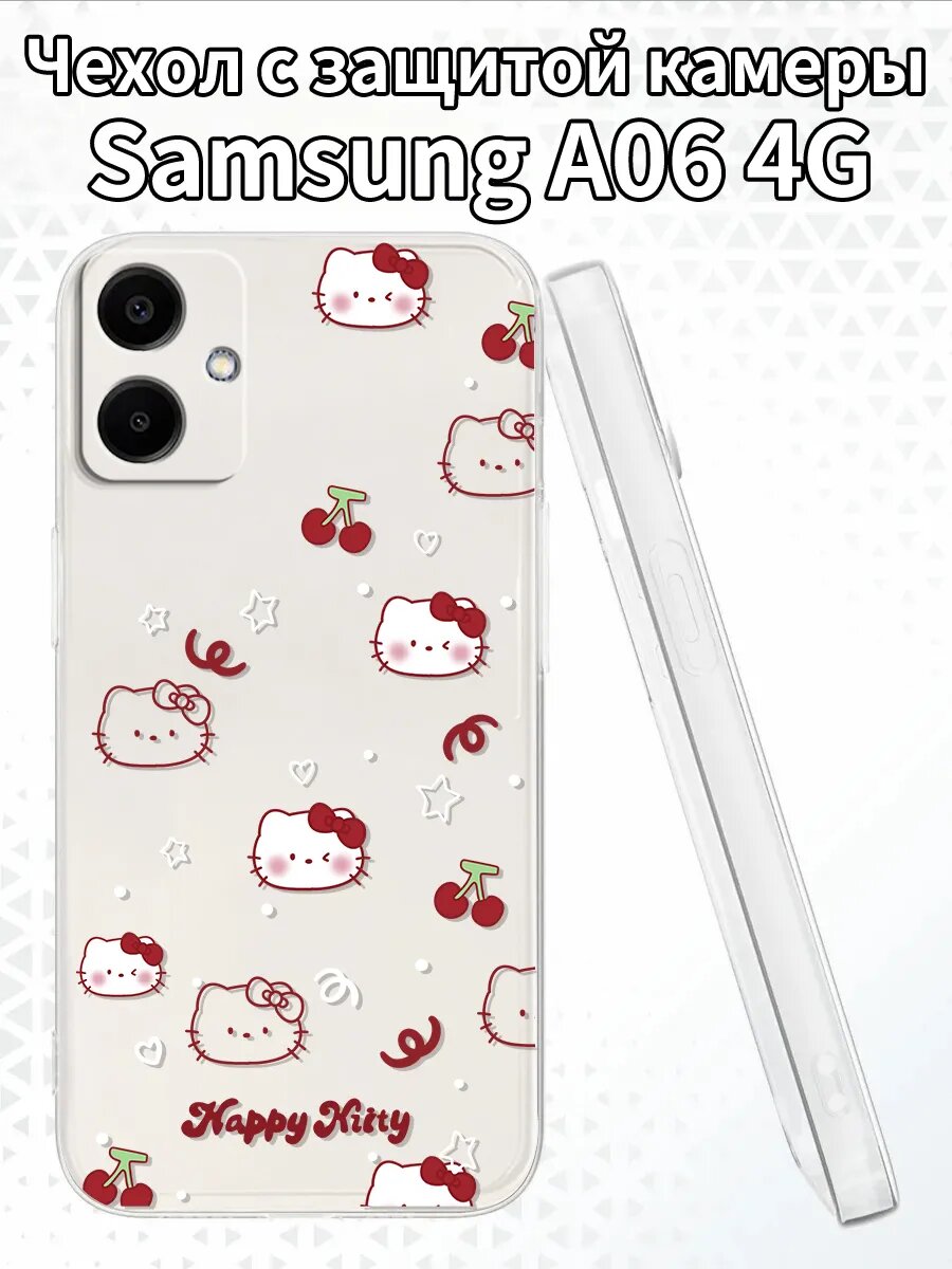 Чехол на SamsungA064G с изображением Хелло Китти