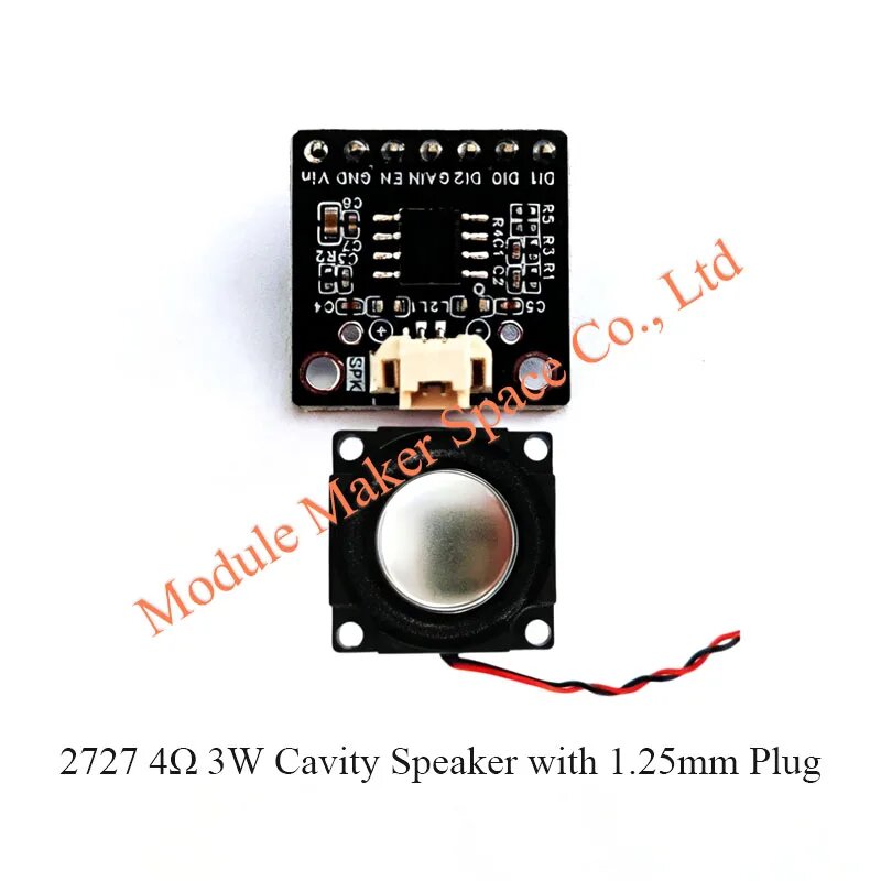 Модуль цифрового аудиоусилителя HT517 Mono I2S Soldered Pin Header, Module-2727 Speaker