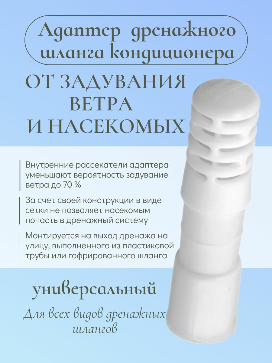 Адаптер от насекомых и задувания ветра PROFcool DMS-16