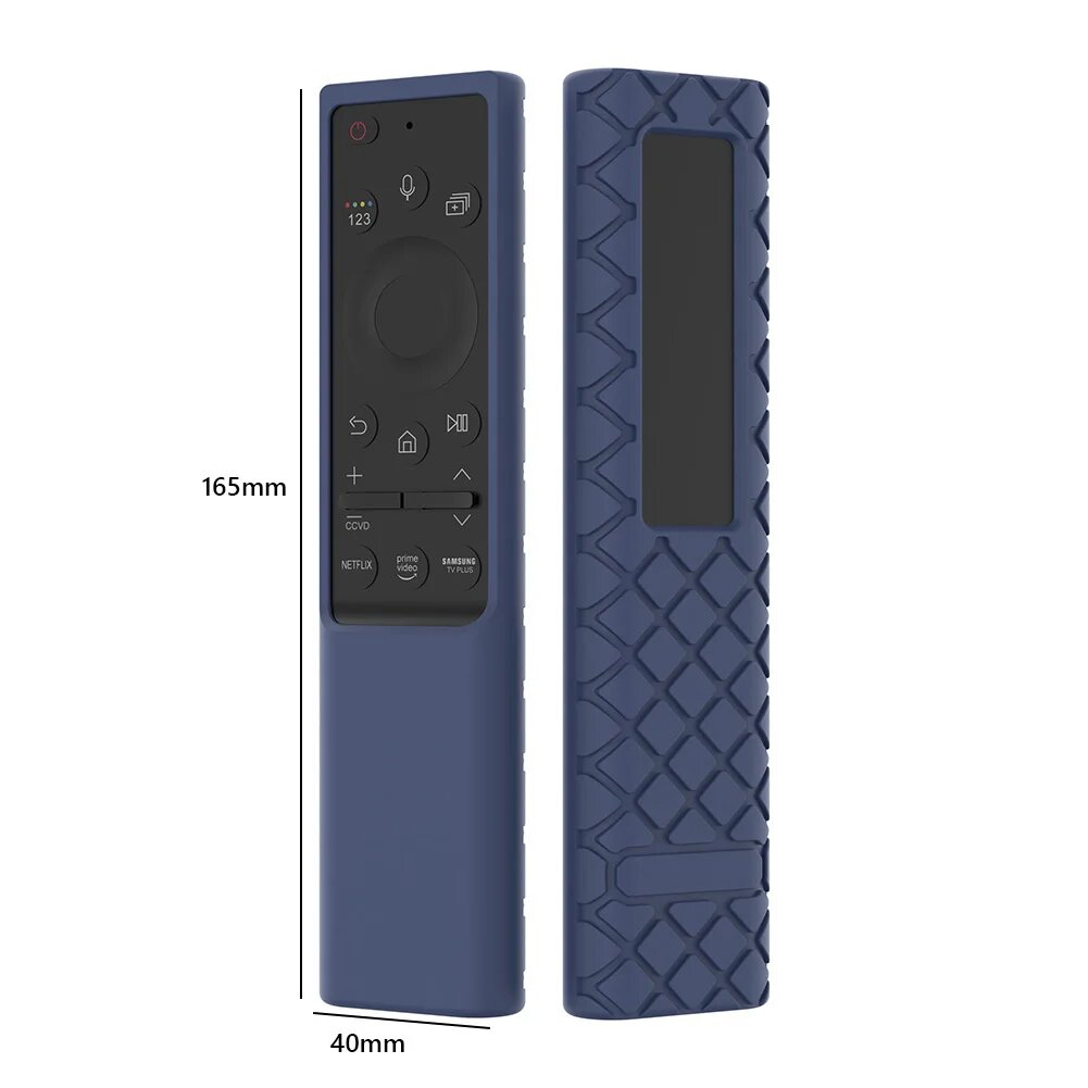 Силиконовый чехол для пульта ALLOYSEED для Samsung BN59 Синий, Blue