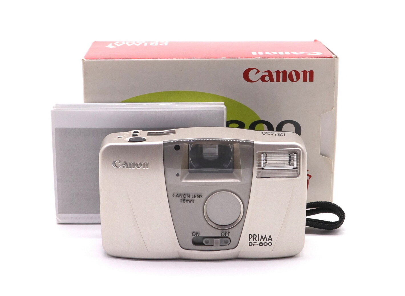 Винтажная фотокамера Canon Prima BF-800 в упаковке
