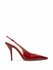 Туфли Valentino Pointed-toe pumps, размер 39, красный