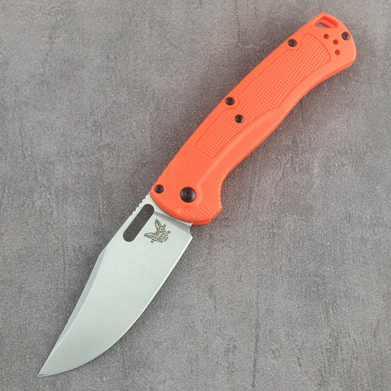 Benchmade15535 Маленький складной нож для активного отдыха, лезвие из износостойкой стали D2, эргономичная рукоять из нейлона со стекловолокном