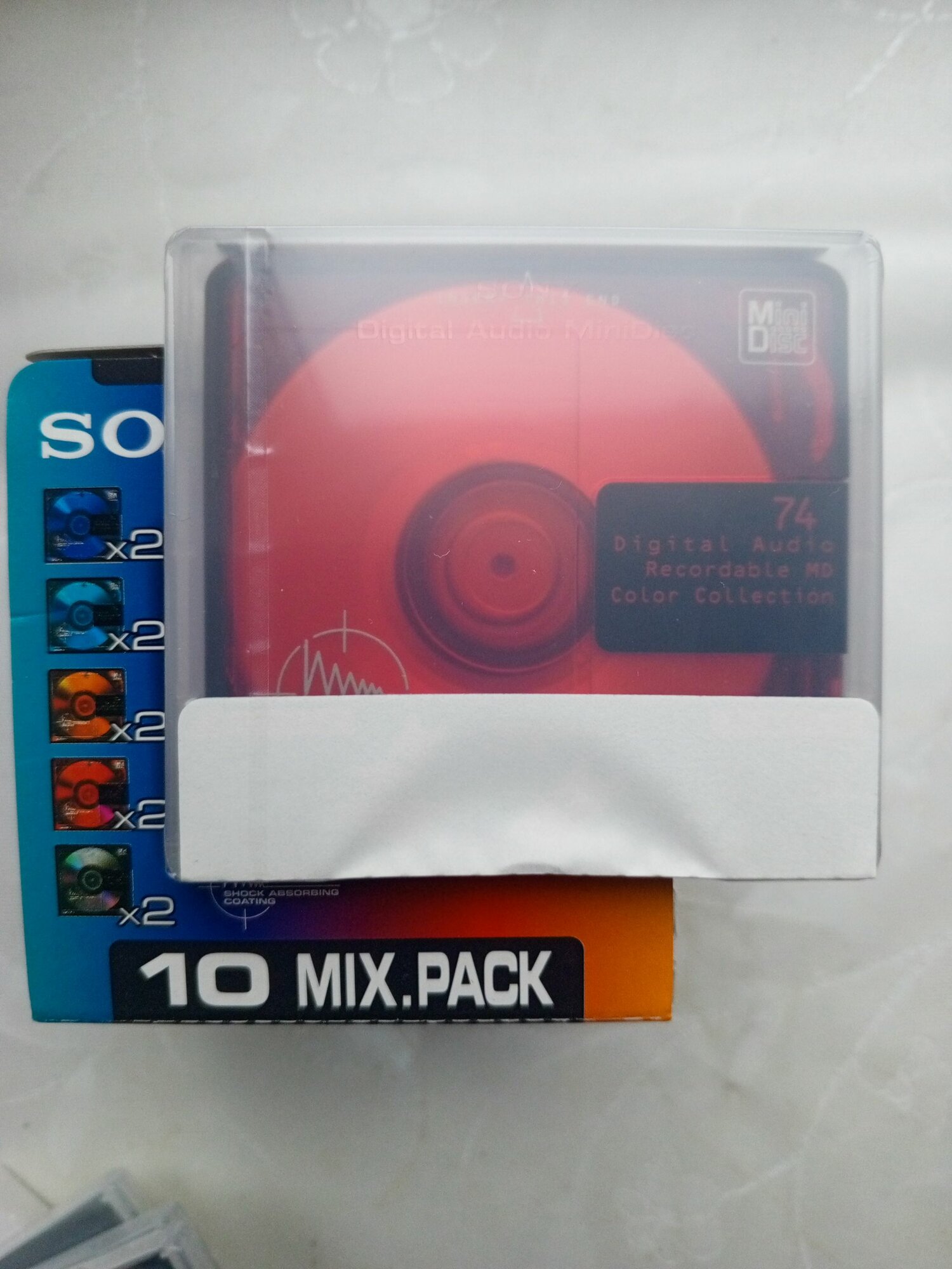Мини-диск MiniDisk Sony 74 (Для минидискового плеера,74 мин.)