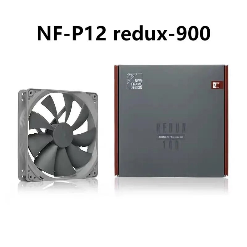 Noctua вентилятор NF-P12 REDUX-900, черно-серый