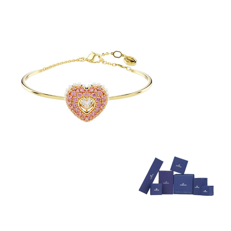 Браслет-манжета SWAROVSKI, жемчуг имитация