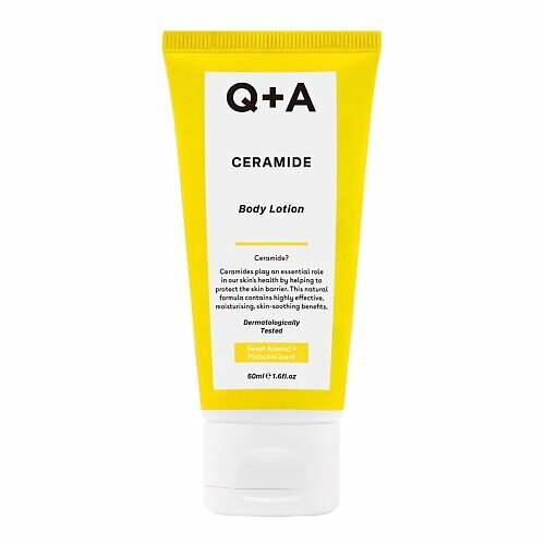 Q+A Мини-лосьон для тела Ceramide Body Lotion, 50 мл