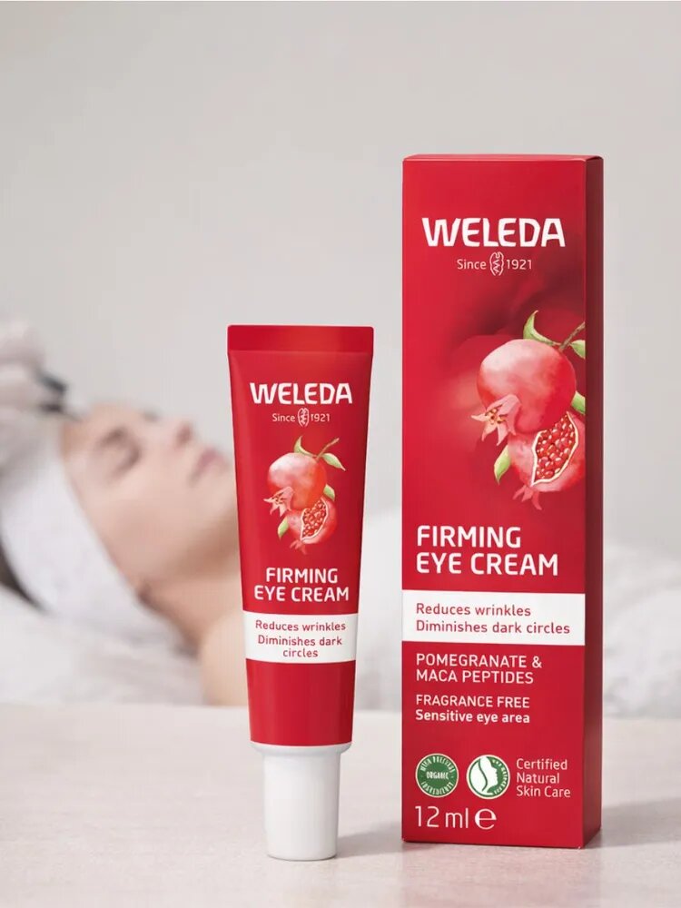 Укрепляющий крем-лифтинг для контура глаз, 12 мл, Weleda (Веледа)
