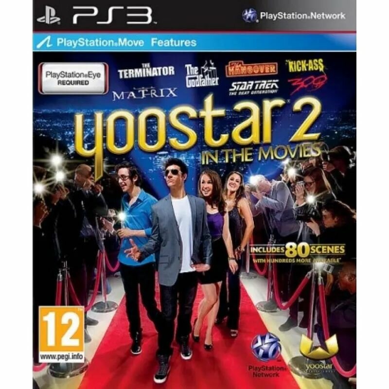 Игра Yoostar 2: In the Movies. Издание на диске. Английская версия на ps3.