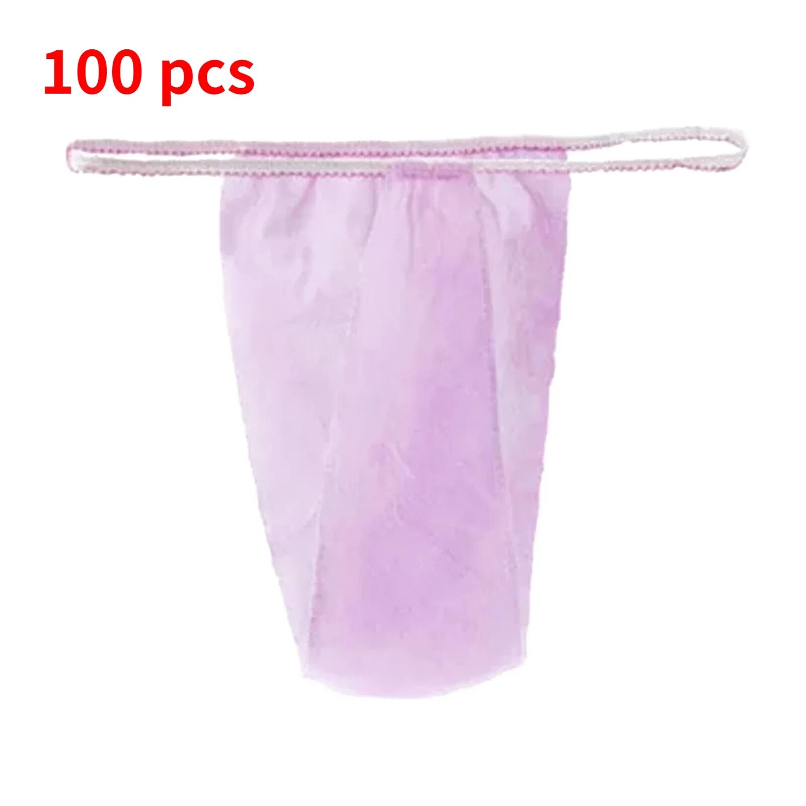 Одноразовые стринги из полиэстера Розовый 100Pcs