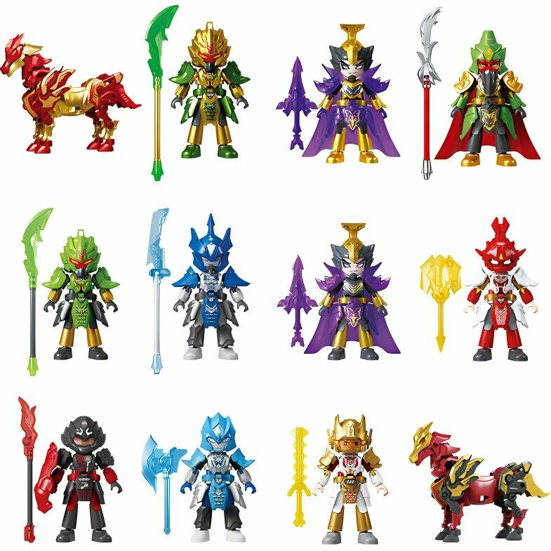 Коллекционные игровые наборы унисекс Blokees Hero Infinite Starlight Edition, 9 шт.