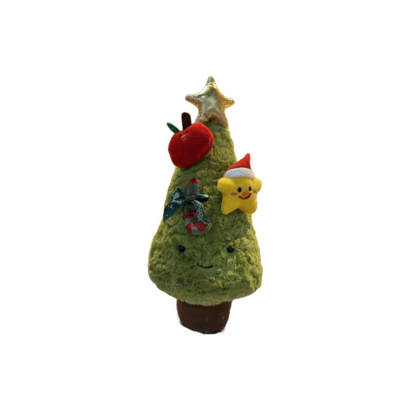 Аксессуары унисекс GULI DIY Плюшевая кукла для украшения елки, Smiley Face Christmas Tree (Charm Included), 65CM EU