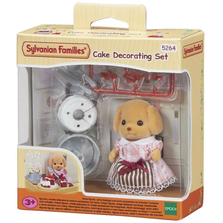 Набор для украшения торта Sylvanian Families Cake Poodle, унисекс