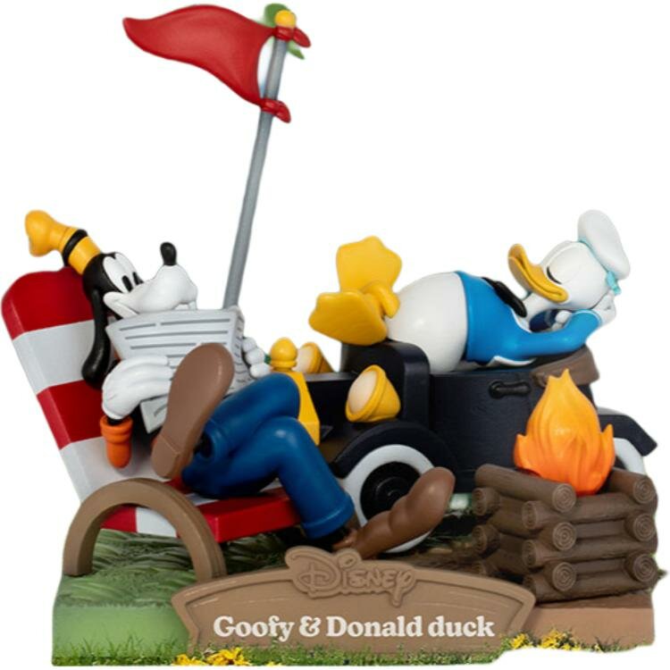 Фигурки унисекс YESHOUWANGGUO Disney Goofy & Donald Duck, High Flyer and Donald Duck