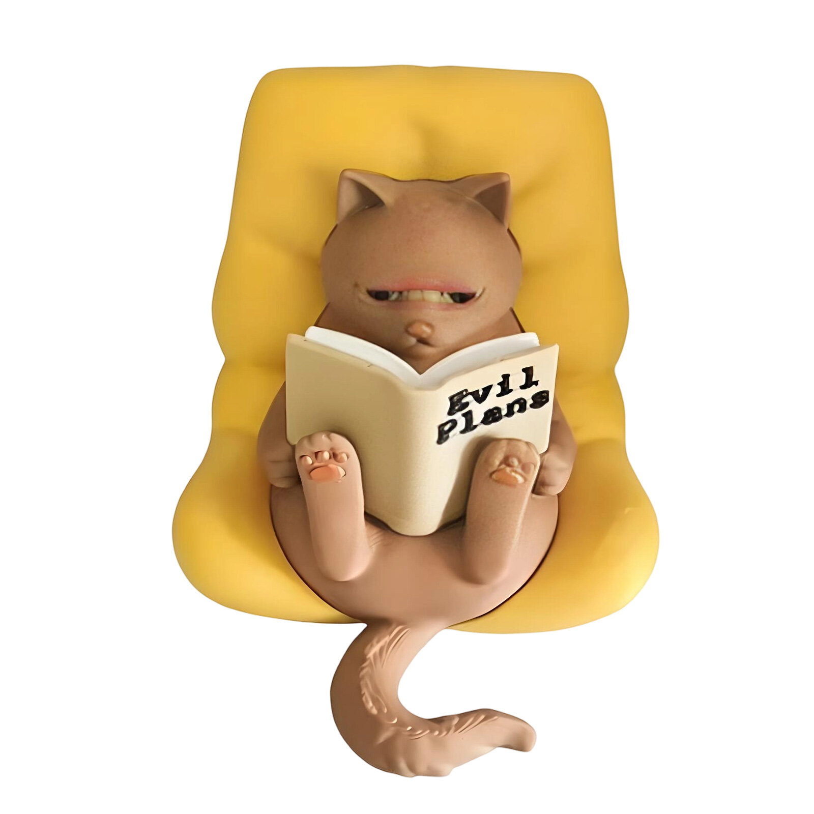 Креативная 3D-скульптура кошек с книгой, декор для рабочего