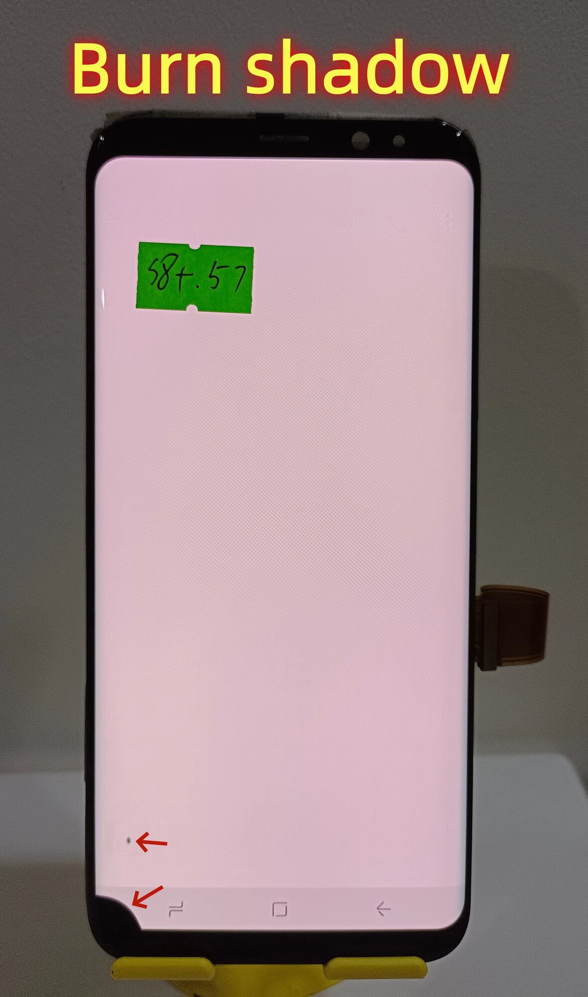 AMOLED-дисплей для Samsung Galaxy S8+ S8 Plus G955 G955F G955U G955U1 с Розовый, 57 NO Frame