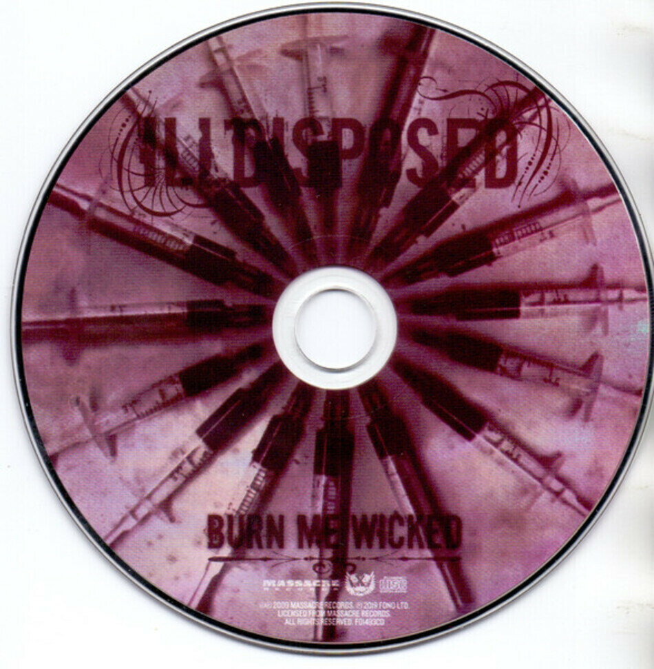 Компакт-диск Illdisposed — Burn Me Wicked (RU)(CD) — фото 1
