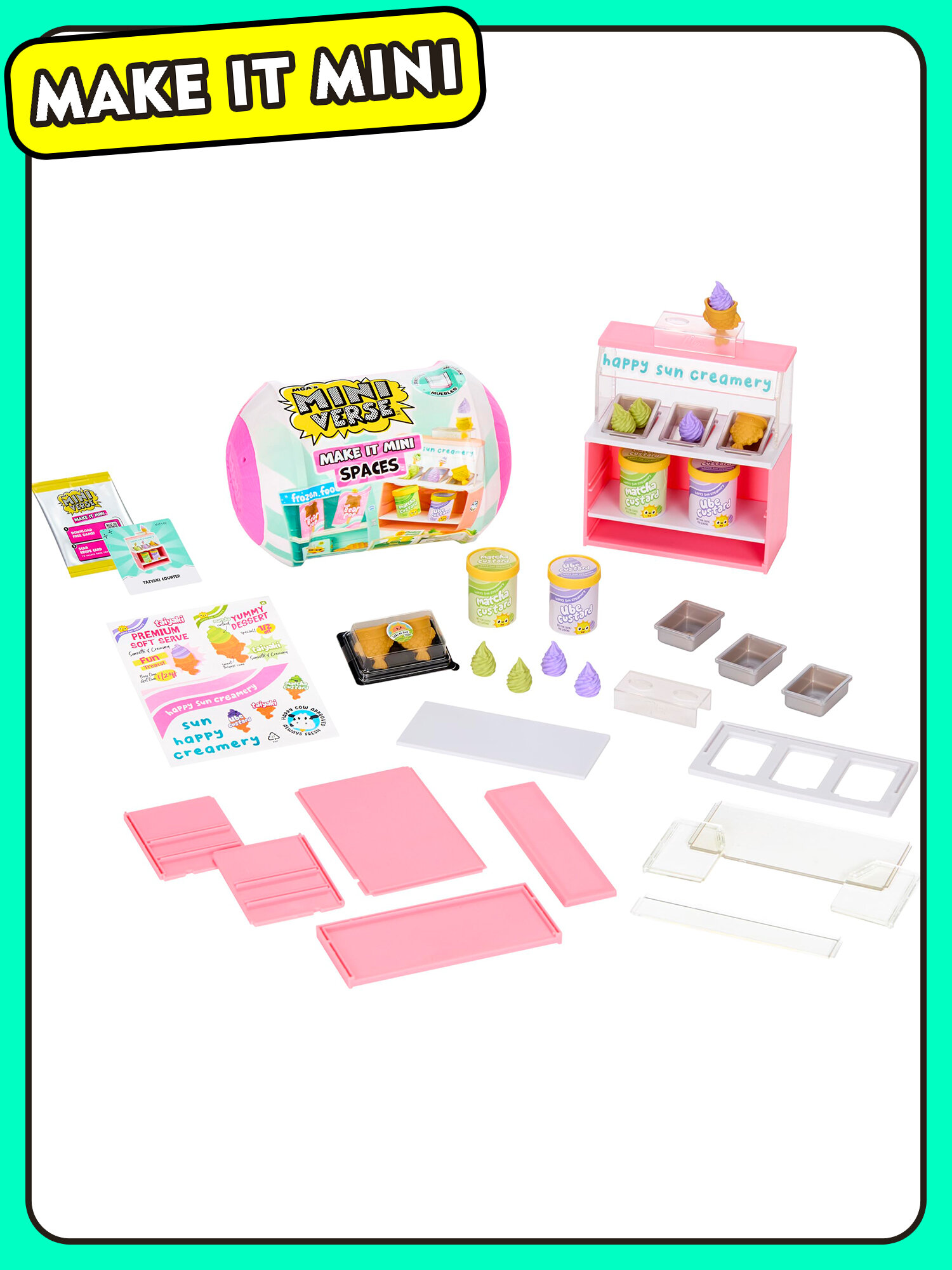 MINI VERSE SPACES Мини-игрушки для самостоятельного изготовления
