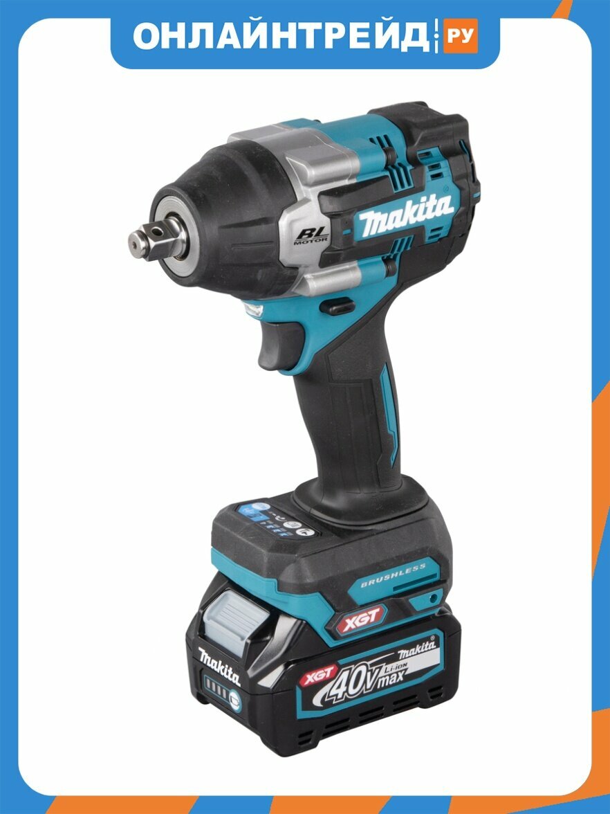 Гайковерт аккумуляторный ударный Makita TW007GD201 XGT