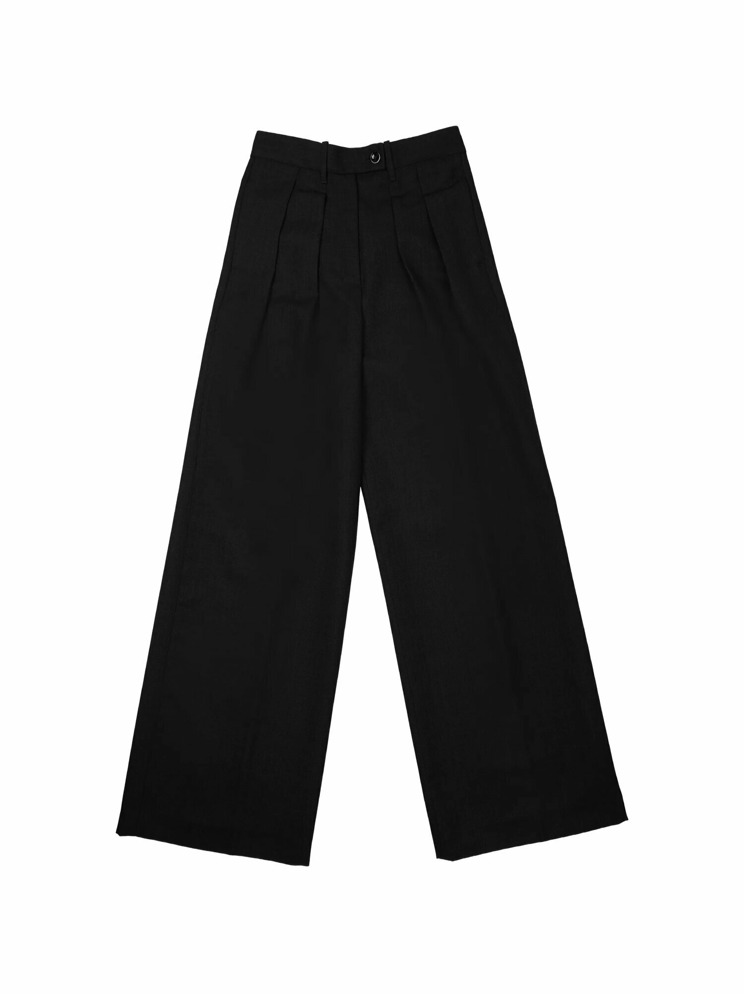 Брюки Pleated wide-leg trousers