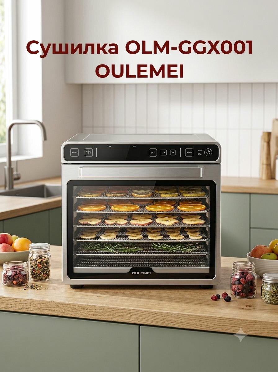Сушилка для овощей и фруктов OLM-GGX001