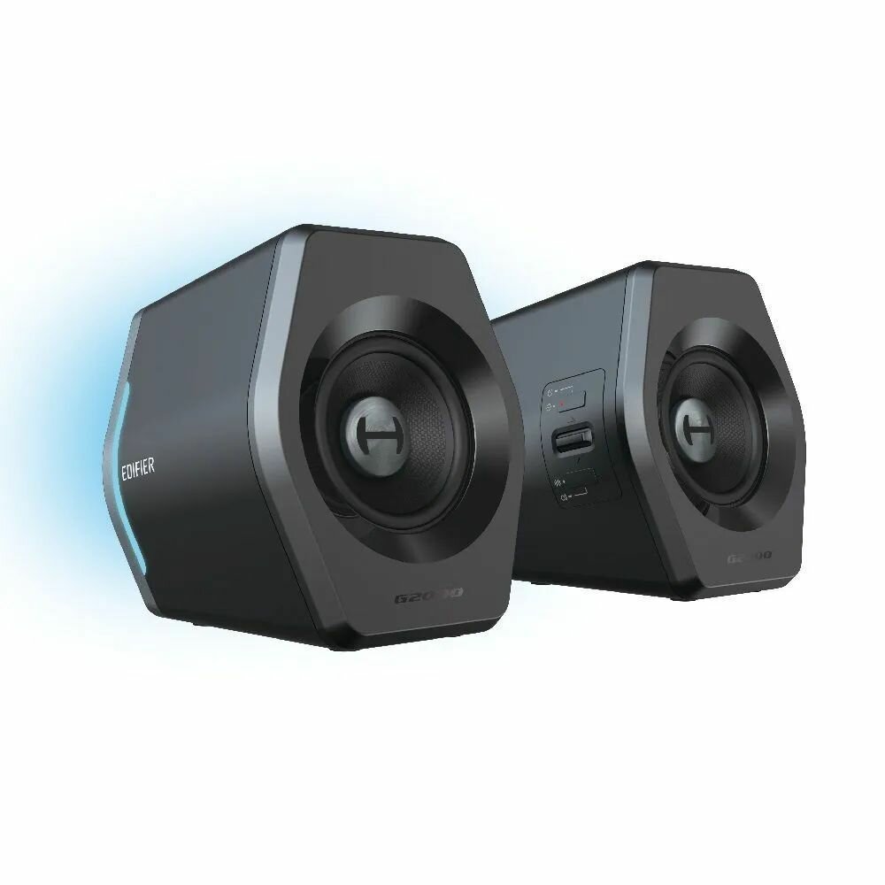 Колонки для компьютера игровые 2.0 Edifier Hecate G2000, Bluetooth, 32 Вт, черный
