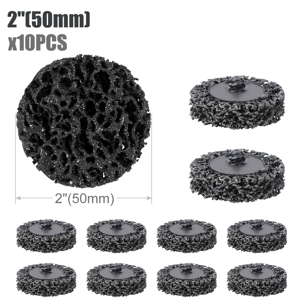 Шлифовальные диски xcan 2', коралловый узор 10pcs Black