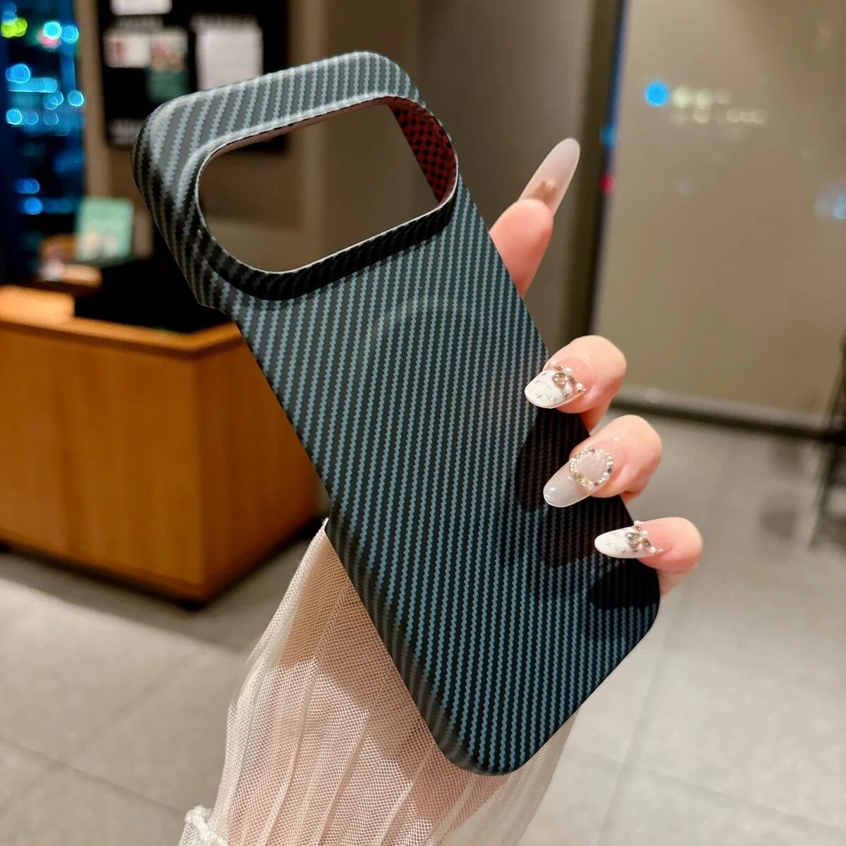 Тонкий Магнитный Чехол Из Углеродного Волокна И Кевлара Для Google Pixel, Совместимый С 11, 10, 9, 8 Pro XL