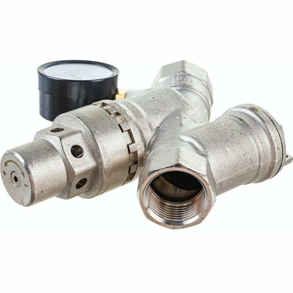 Редуктор давления Valtec с фильтром и манометром 3/4 " 2-5 бар VT.082. N.05 — фото 1