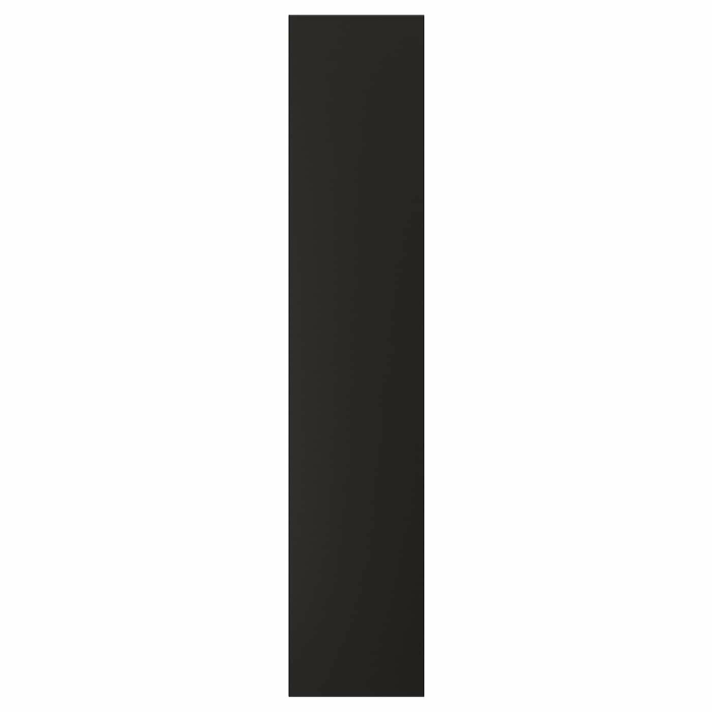 Дверца мебельная 40x200 см, антрацит IKEA KUNGSBACKA кунгсбакка