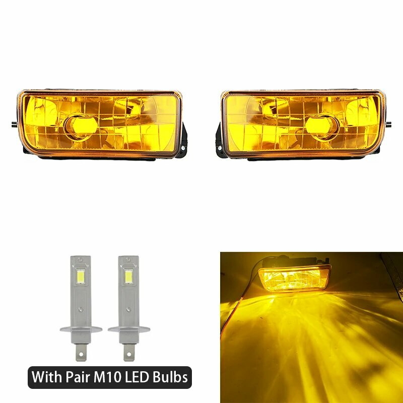 Комплект Из 2 Передних Противотуманных Фар Для BMW E36 3 Серии 1992-1998 (318i, 318ti, Pair With LED