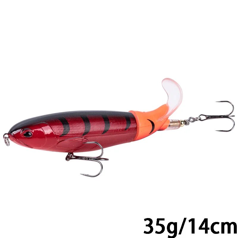 Goture Whopper Popper 10см/11см/14см блесна Красный, Red 35g