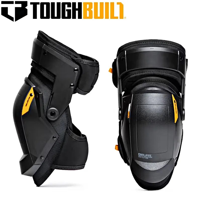 Наколенники TOUGHBUILT TBL-KP-G3 из твердой оболочки Устойчив к падениям Мягкая подкладка Регулируемые наколенники