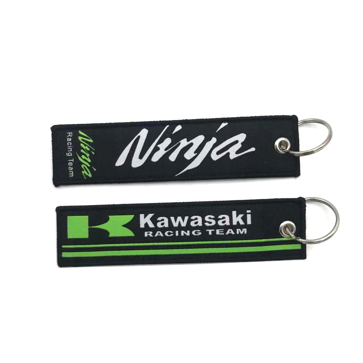 Ключен для мотоцикла Kawasaki NINJA с брелоком и шнурком - подлинный аксессуар для мотоциклов