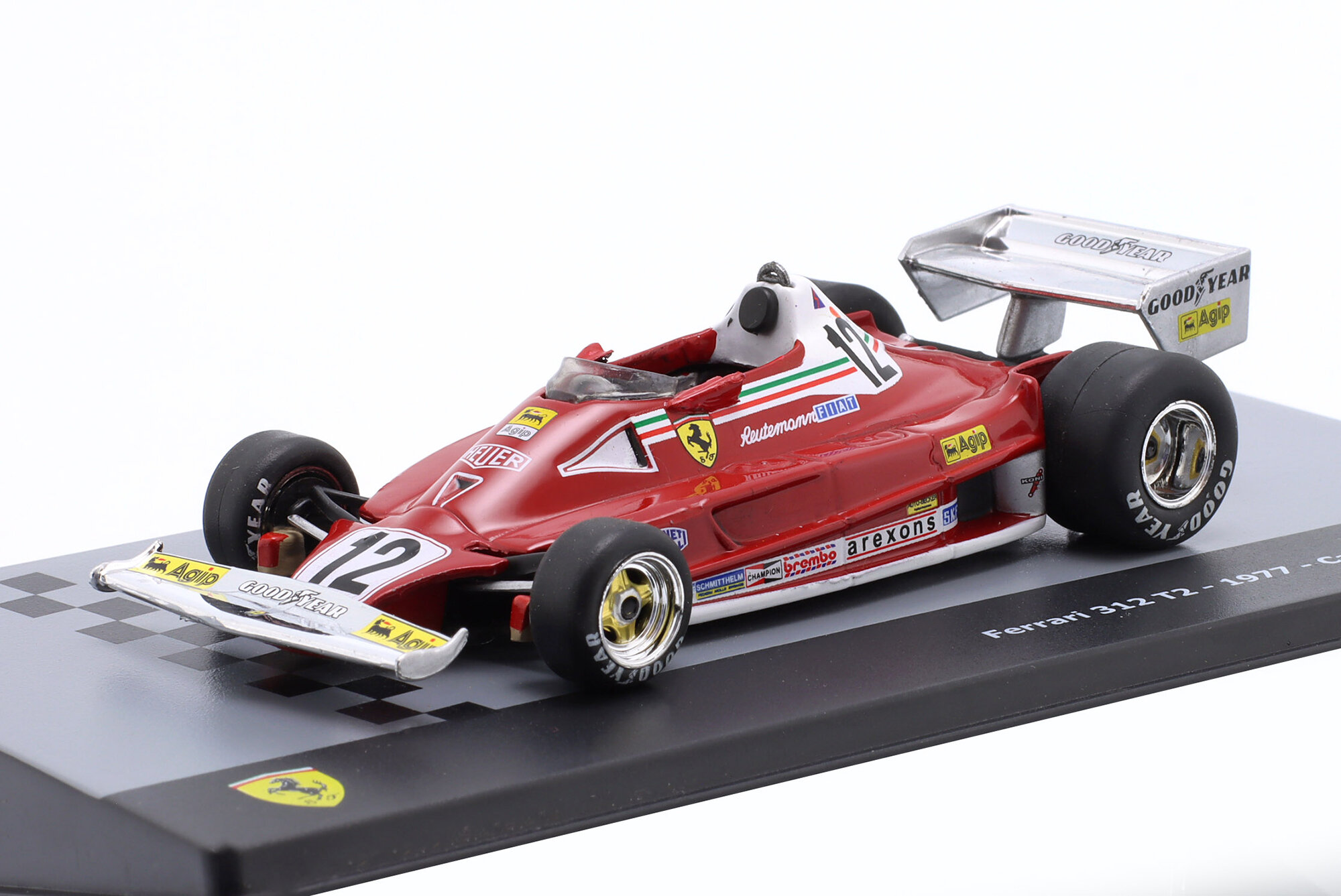 Ferrari 312T2 #12 winner brazilian gp formula 1 1977 carlos reutemann / феррари 312T2 победитель бразилии гран-при ФОРМУЛА-1 карлос ретеманн