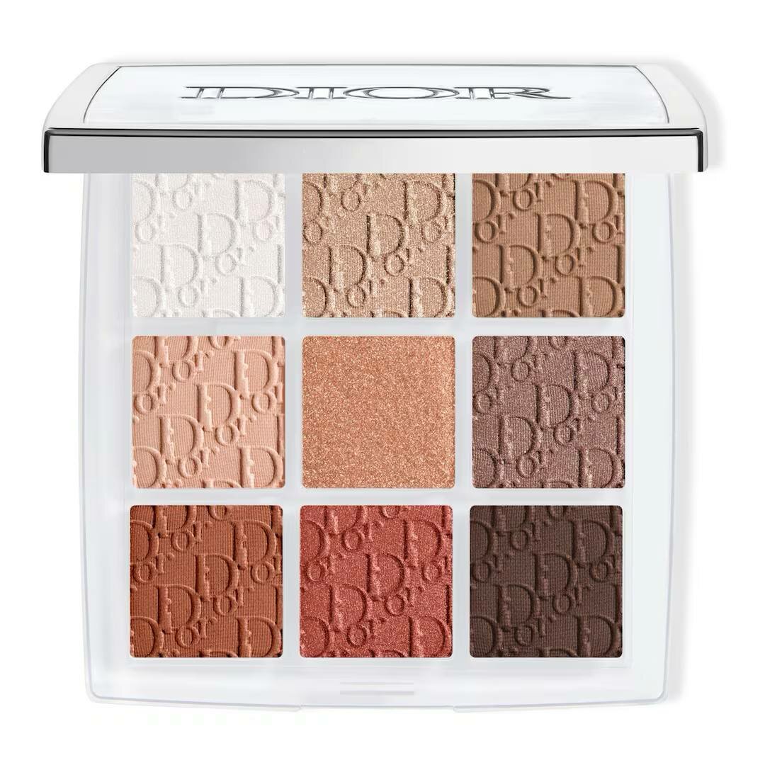 Палитра теней для век DIOR BACKSTAGE EYE PALETTE, "9 в 1" - праймер и 8 оттенков теней, 10 г.| 001 Warm Neutrals.