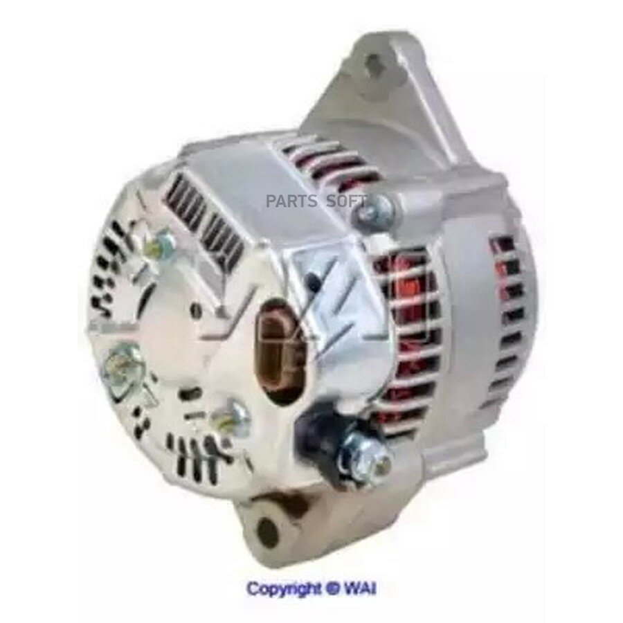 Генератор (новый) Toyota 4Runner 3.4L (1998-97) Toyota T100 Pickup 3.4L (1999-97) Toyota Tacoma от официального дистрибьютора, WAI, артикул 13671N
