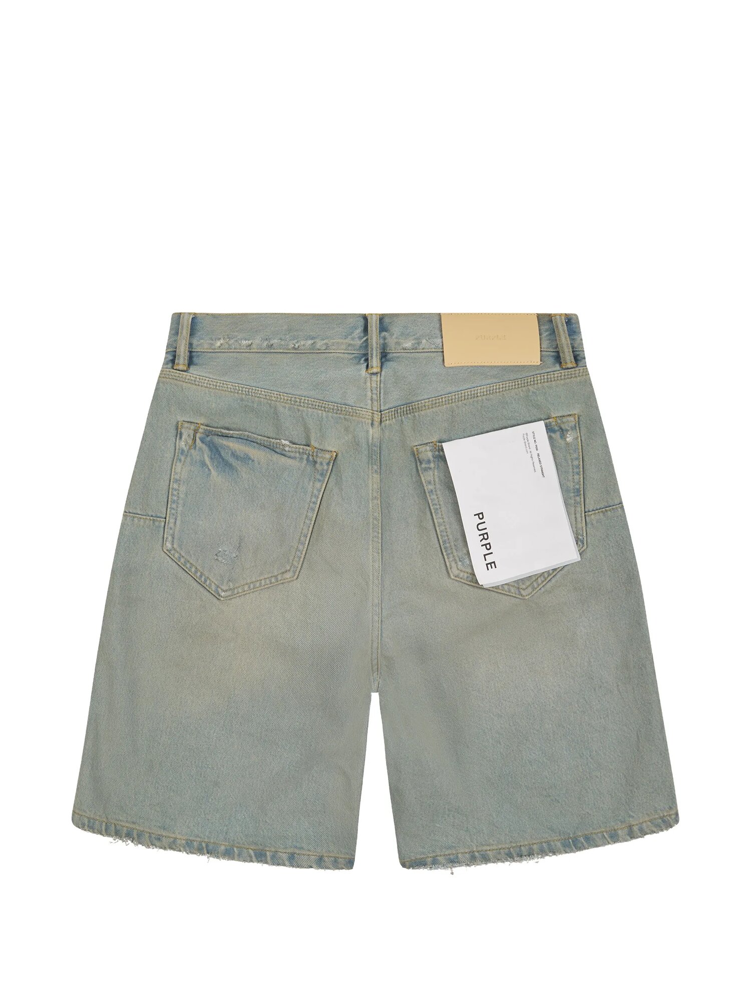 Шорты PURPLE BRAND Distressed denim shorts, размер 40 — фото 1