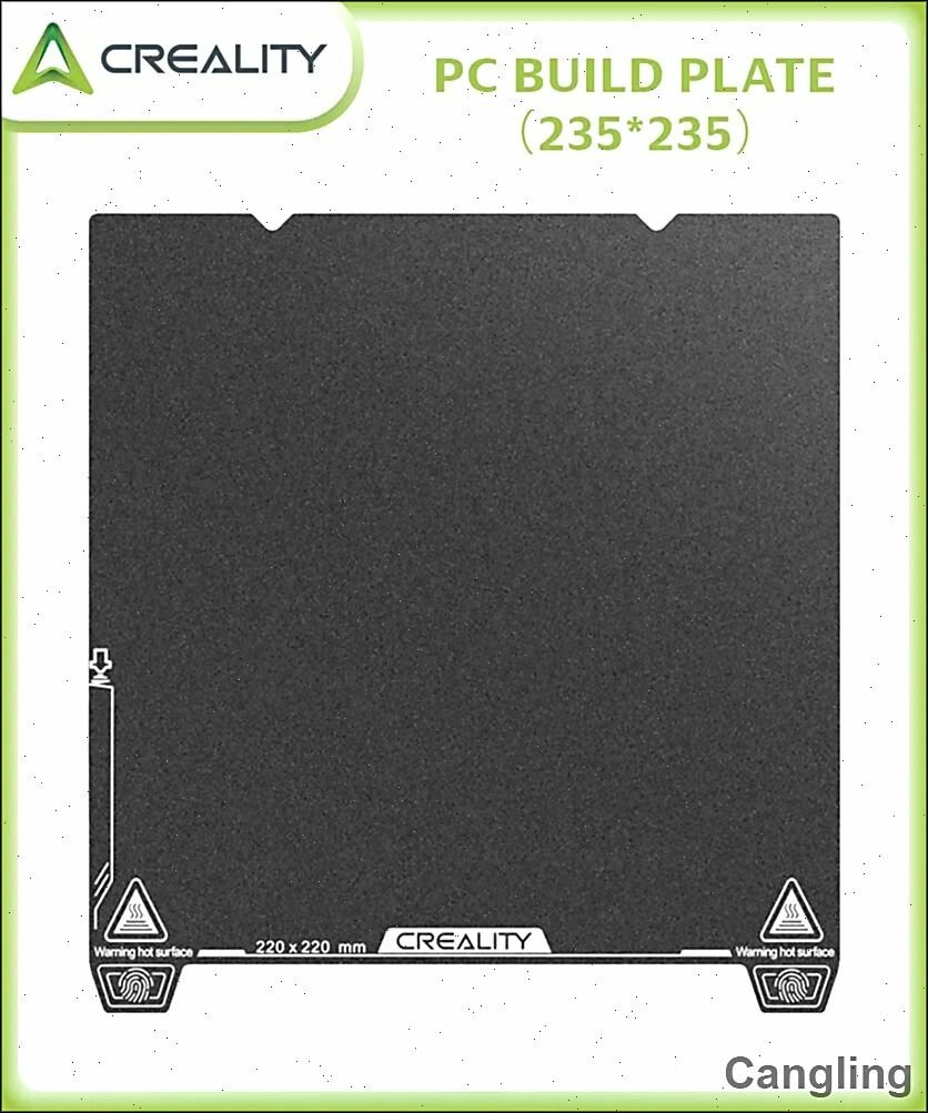 3D-принтеры Ender-3 V3 SE / V3 KE / CR-10 SE Плита для сборки на ПК размером 235*235 мм. для 3D-принтера платформа для печати