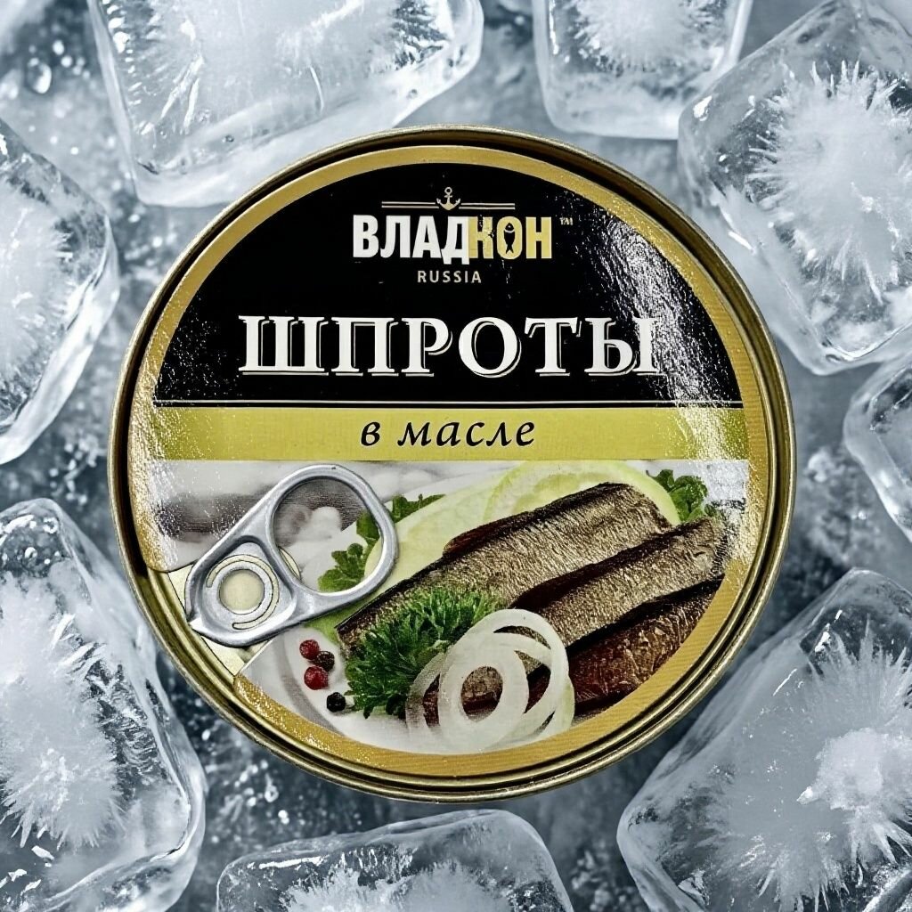 Шпроты в масле 160 гр