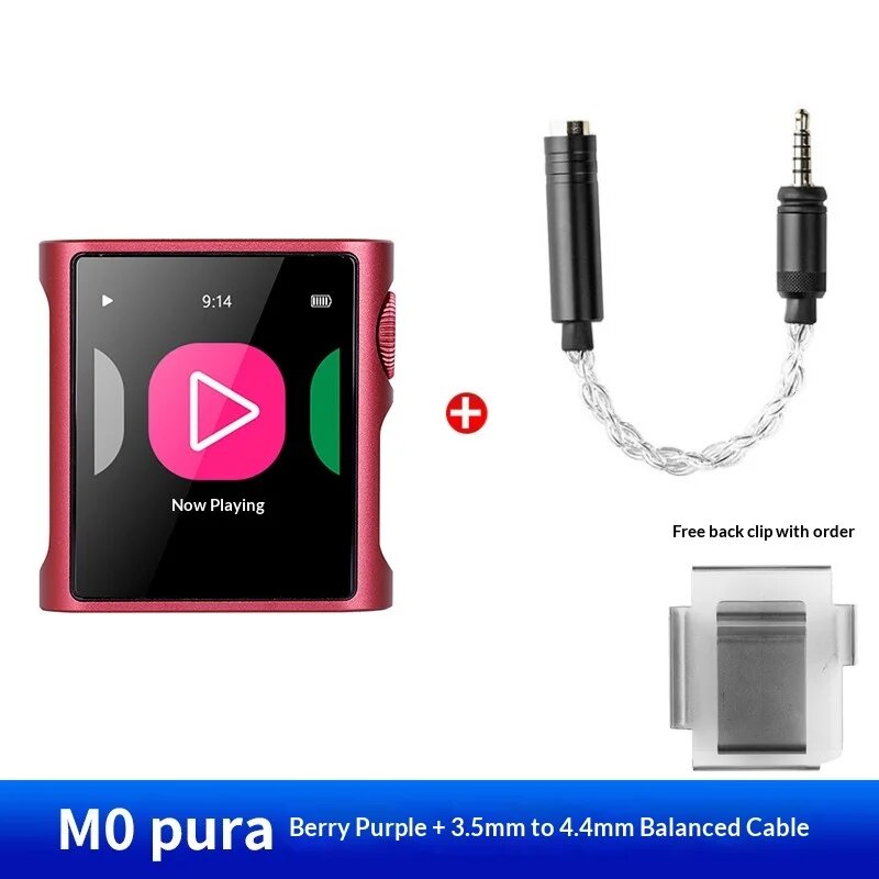 Shanling M0 Pura портативный плеер Розовый, Berry Purple