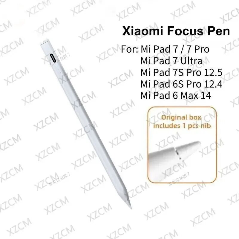 Xiaomi Pad 7/7 Pro Планшет Xiaomi Focus для Mi Pad 6S Pro 12,4 "Сенсорный экран Карандаш для рисования Скриншот Ipad Стилус1