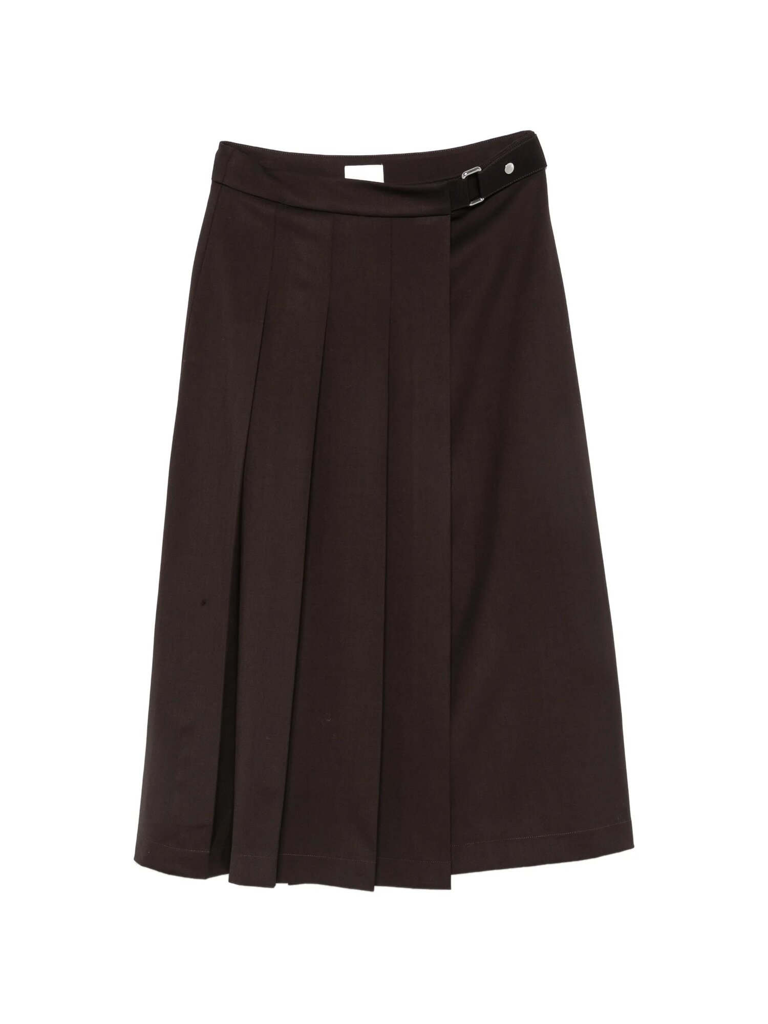 Юбка Pleated wrap midi skirt