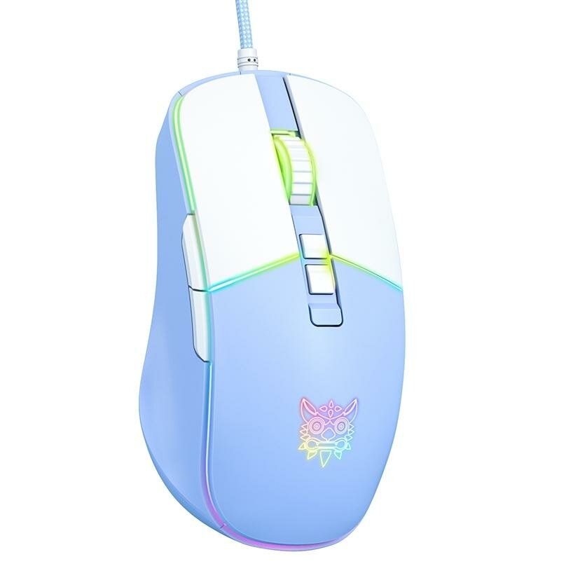 Игровая мышь Onikuma CW916 Milky Blue