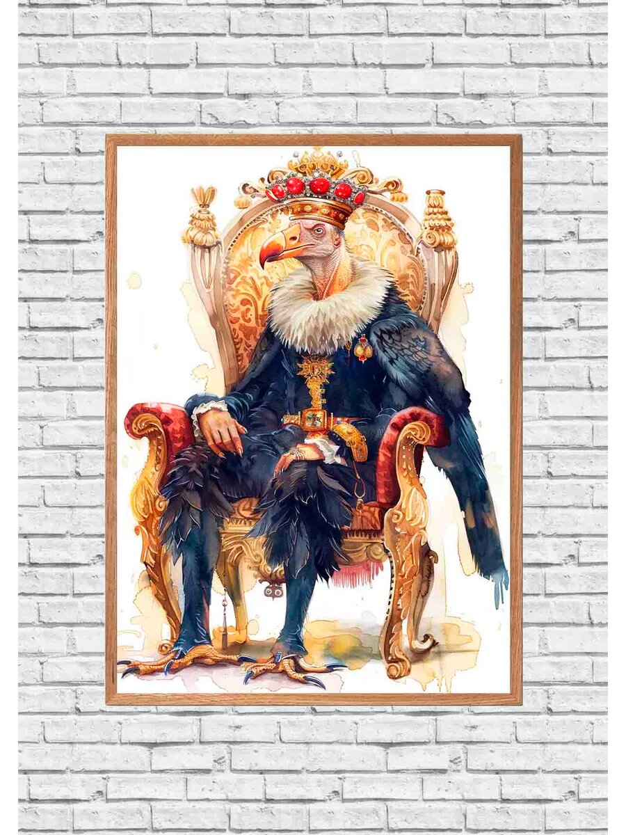 Птица Кондор король Англии 2, Плакат 30x42см