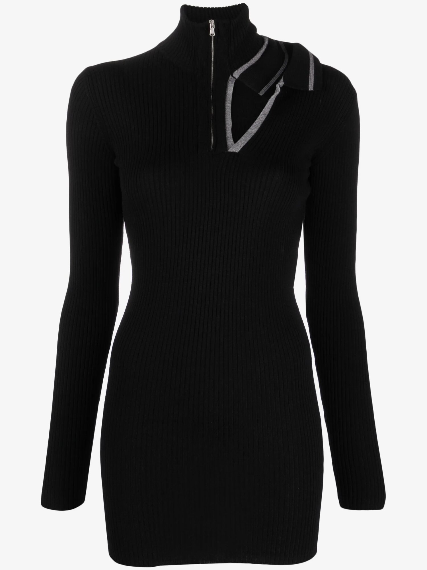 Платье Cut-out ribbed minidress
