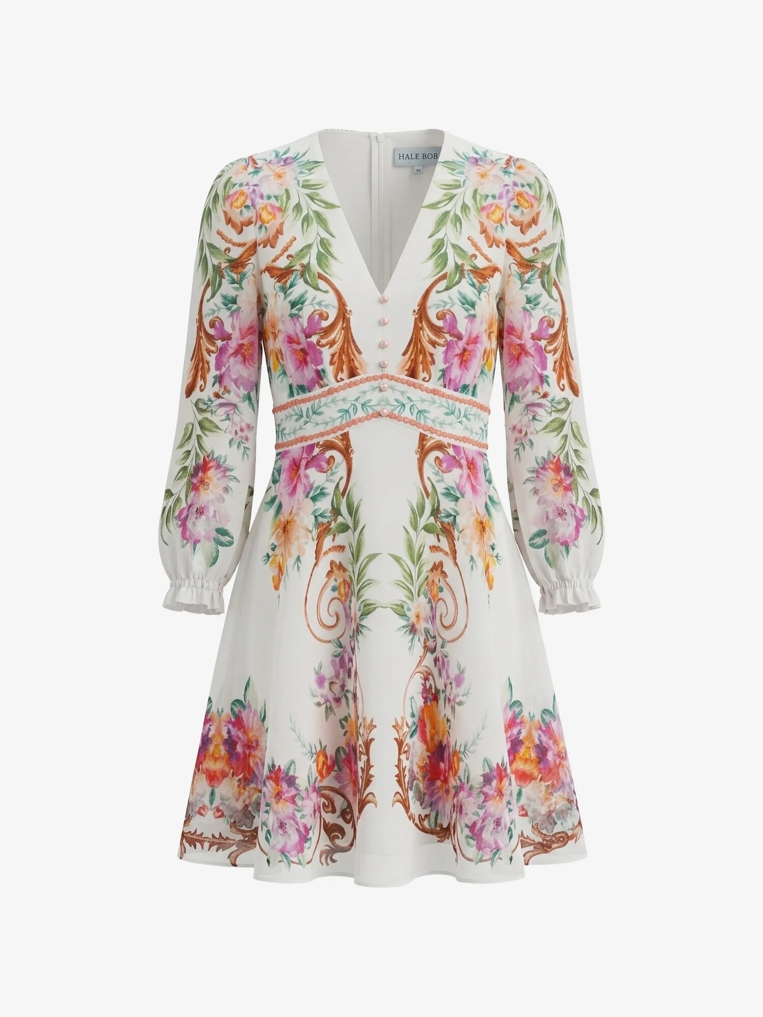 Платье Frida floral-print mini dress
